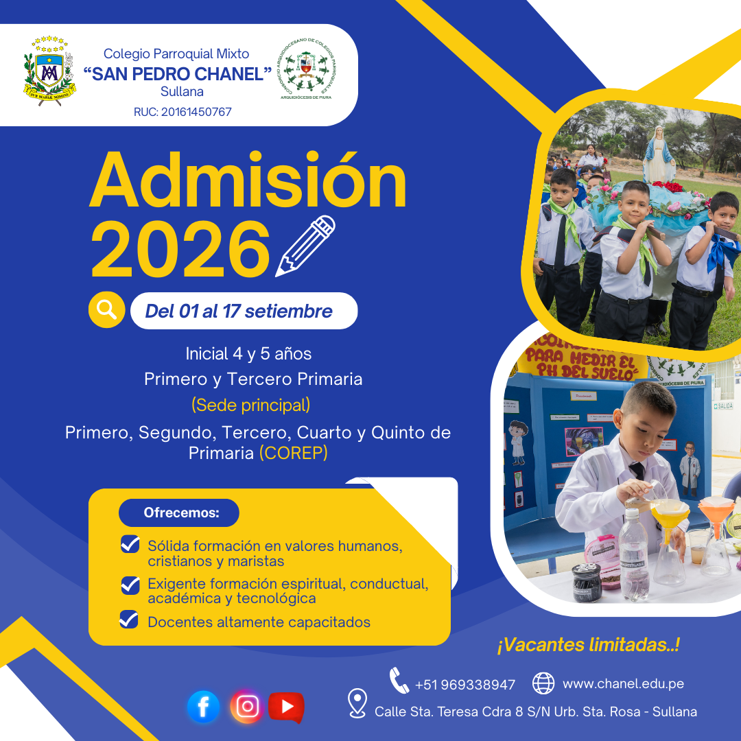 Admisión 2026 – Chanel